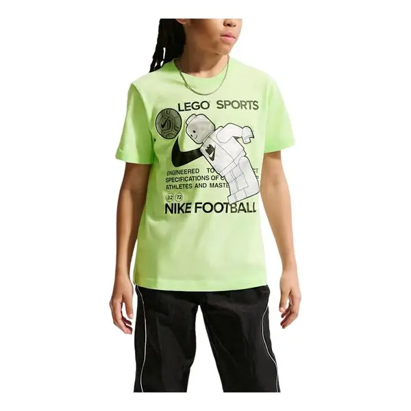 Nike X Lego Collaboration T-shirt - Light Liquid Lime