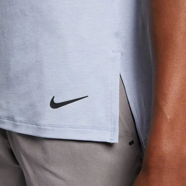 Nike Dri-fit Transcend Short Sleeve T-shirt - Blue