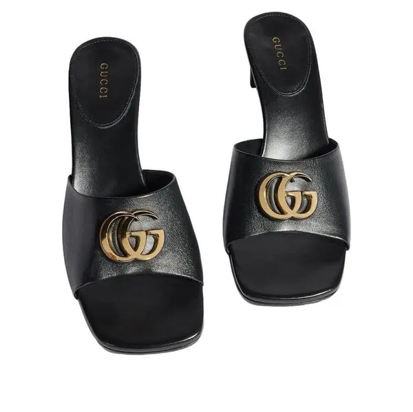 Gucci Slide Sandal With Double G Detail