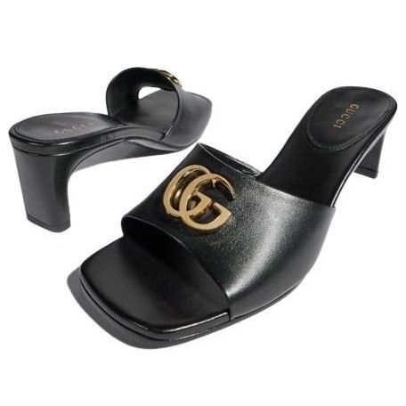 Gucci Slide Sandal With Double G Detail