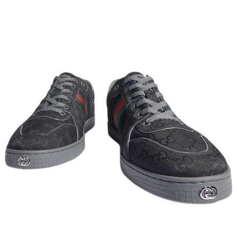 Gucci Stretch Low-top Sneakers - Black