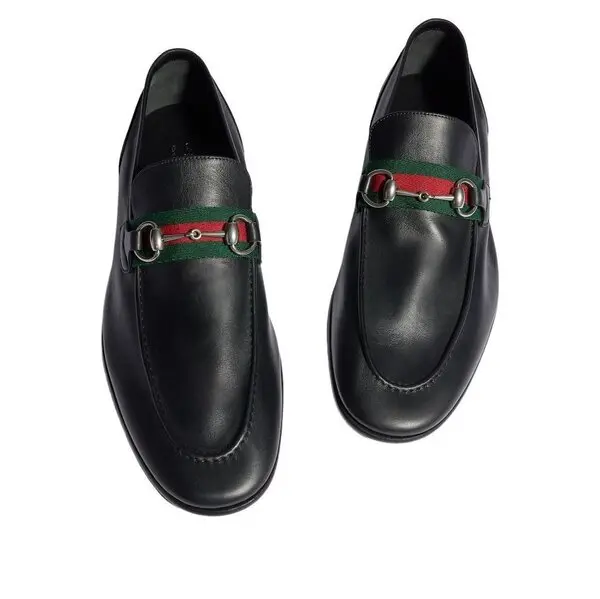 Gucci Como Loafer - Variation Black