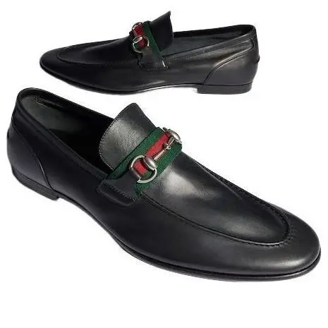 Gucci Como Loafer - Variation Black