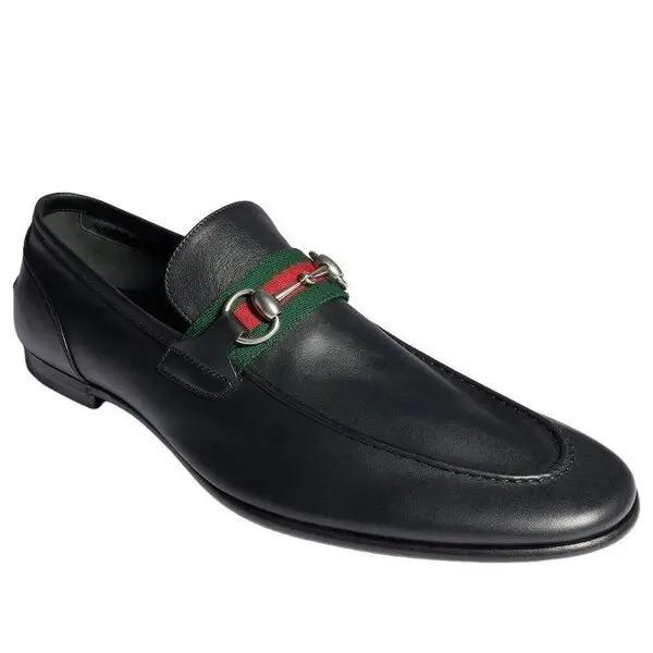 Gucci Como Loafer - Variation Black