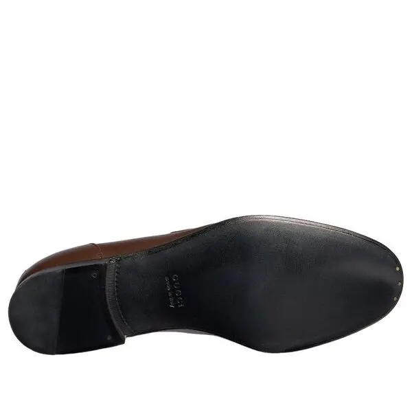 Gucci Como Loafer - Brown
