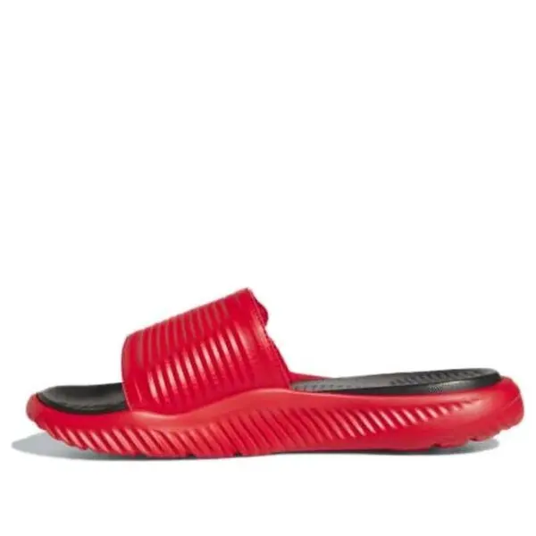 Adidas Alphabounce Slides - Red