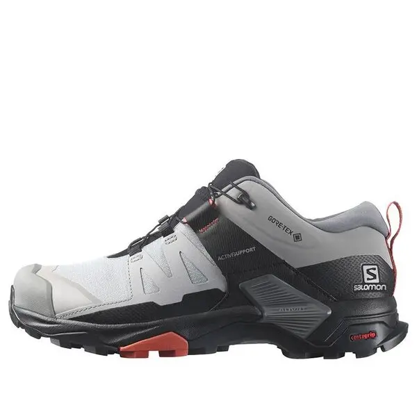 SALOMON X Ultra 4 Wide Gore-tex Athletic Shoes - Gray/black