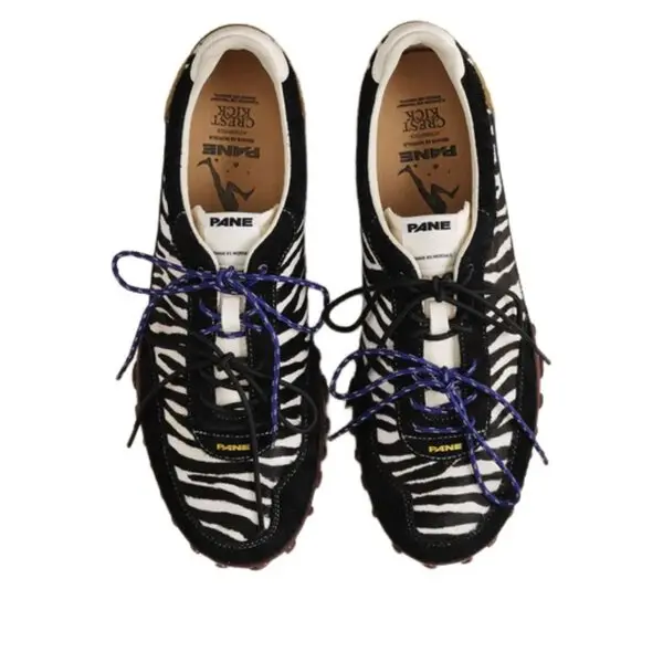 PANE Crest Kick 'zebrass' Sneakers