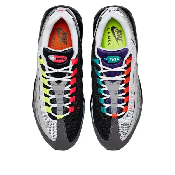 Nike Max 95 "greedy" Sneakers - Black/volt/team Orange