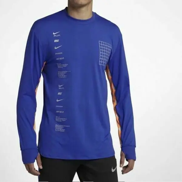 Nike Alphabet Pattern Printing Sports Long Sleeves
