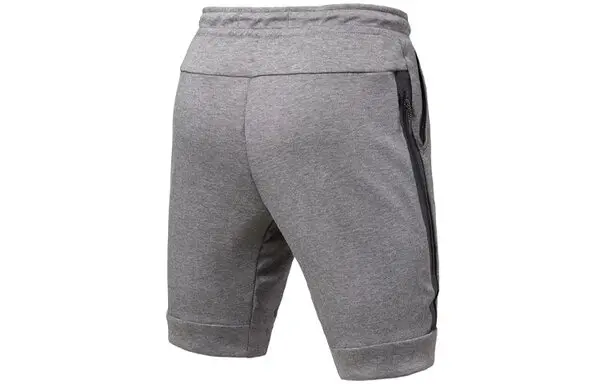 Nike Alphabet Logo Printing Lacing Loose Shorts Gray