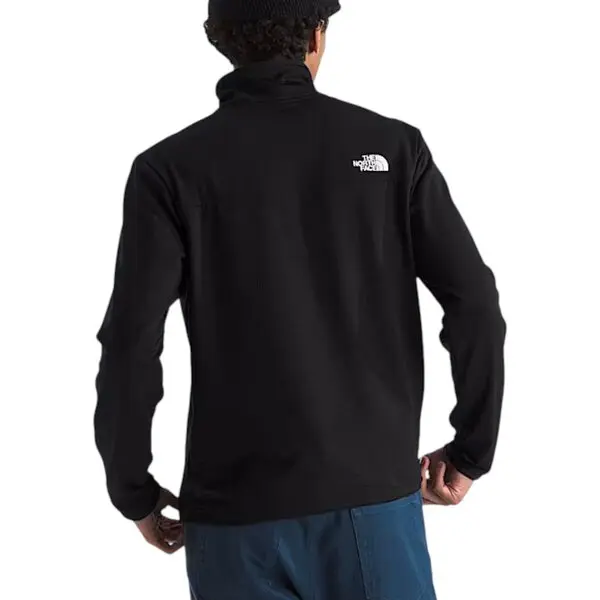 The North Face Cedar Trail Grid Fleece ¼-zip Jacket - Black