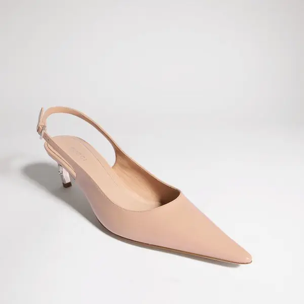 Gucci Castello Slingback Leather