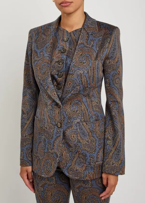 Etro Paisley Jacquard Blazer
