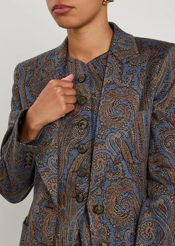 Etro Paisley Jacquard Blazer