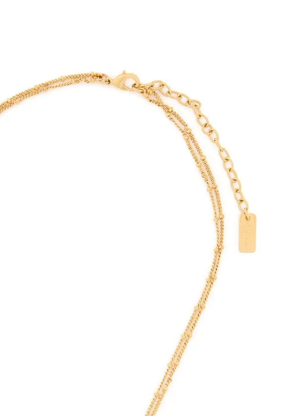 Chloé Two-tone Vial Pendant Necklace