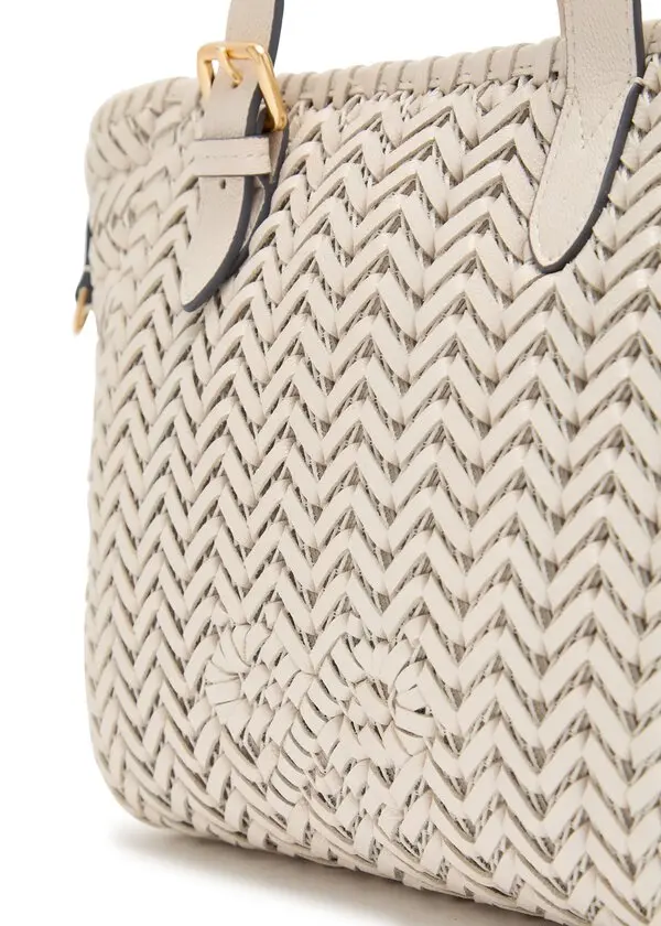 ANYA HINDMARCH Neeson Small Woven Leather Tote