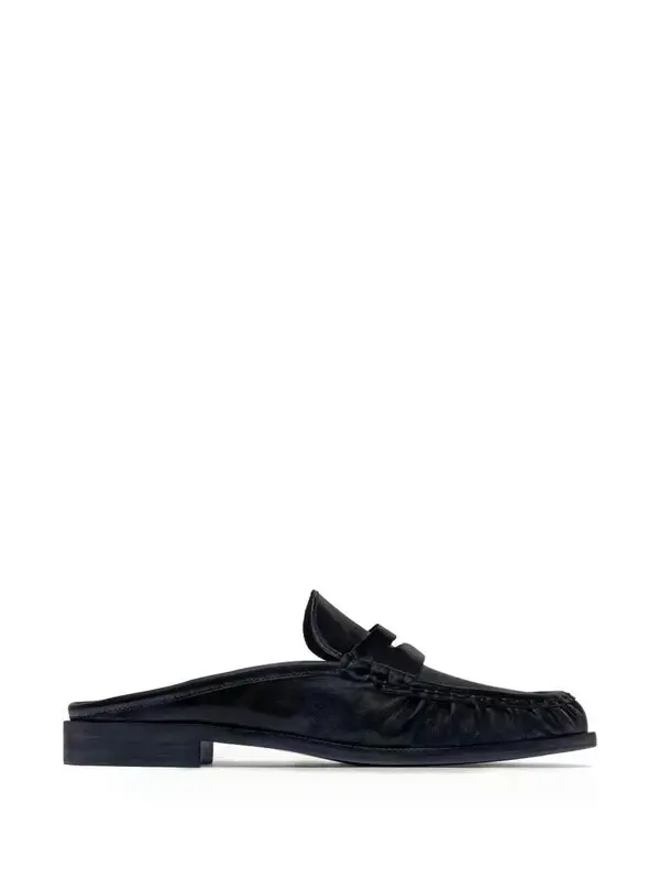 Bernardo Tilda Penny-slot Mules - Black