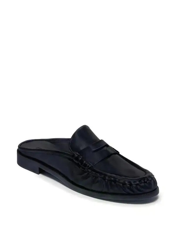 Bernardo Tilda Penny-slot Mules - Black