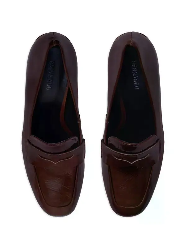 Bernardo Nevaeh Leather Pumps - Brown