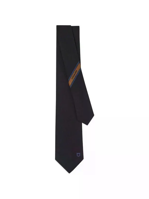 FERRAGAMO Gancini Jacquard Tie