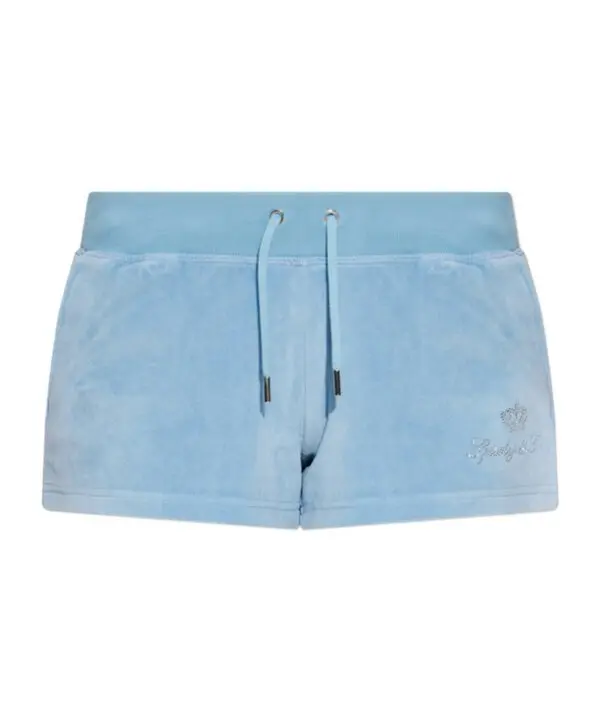 SPORTY  RICH Drawstring Shorts - Blue
