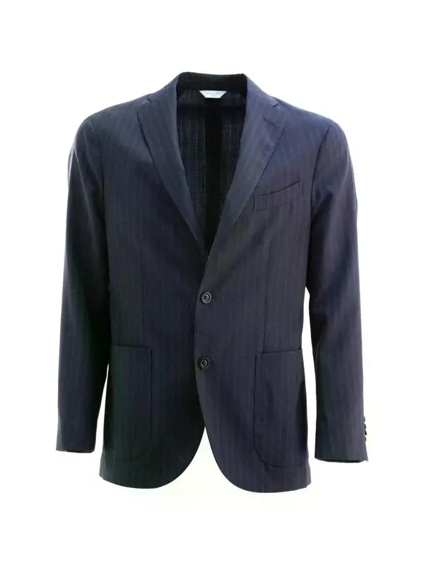 Boglioli Pinstriped Single-breasted Suit