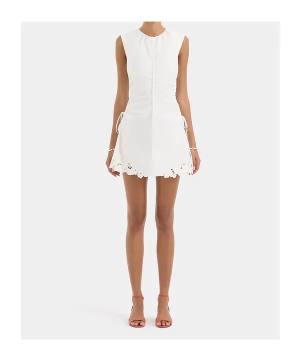 SIR. Klara Broderie-anglaise Mini Dress