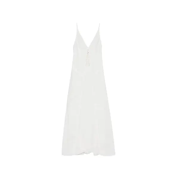 SIR. Klara Cut-out V-neck Maxi Dress