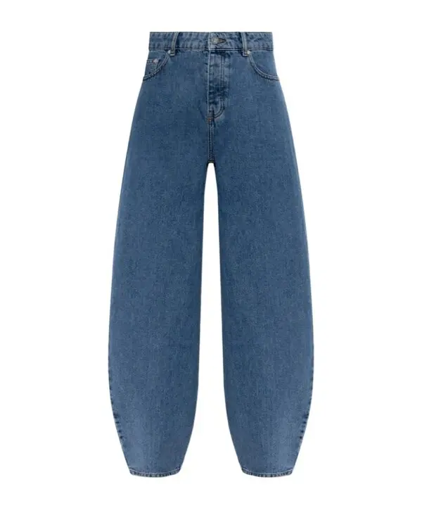 BY MALENE BIRGER Belt Loop Jeans - Blue