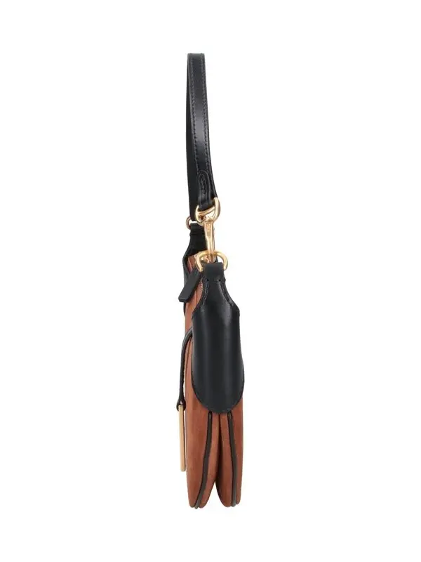 Polo Ralph Lauren Half-moon Shoulder Bag - Brown