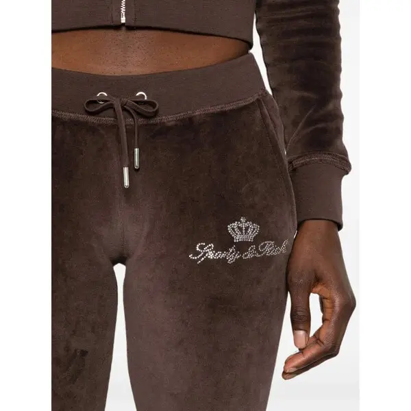 SPORTY  RICH Sporty & Rich Drawstring Waist Pants