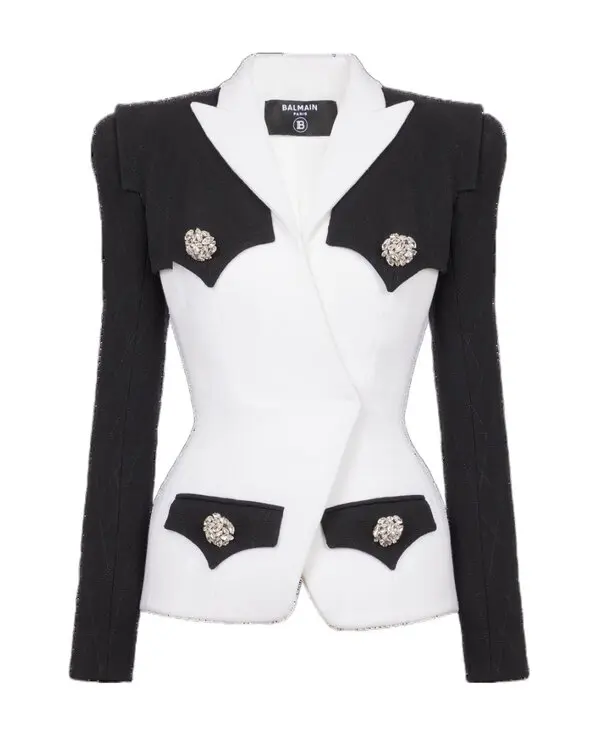 Balmain Double Crepe Jacket