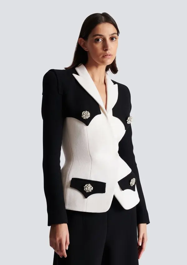 Balmain Double Crepe Jacket