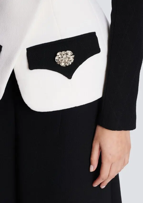 Balmain Double Crepe Jacket
