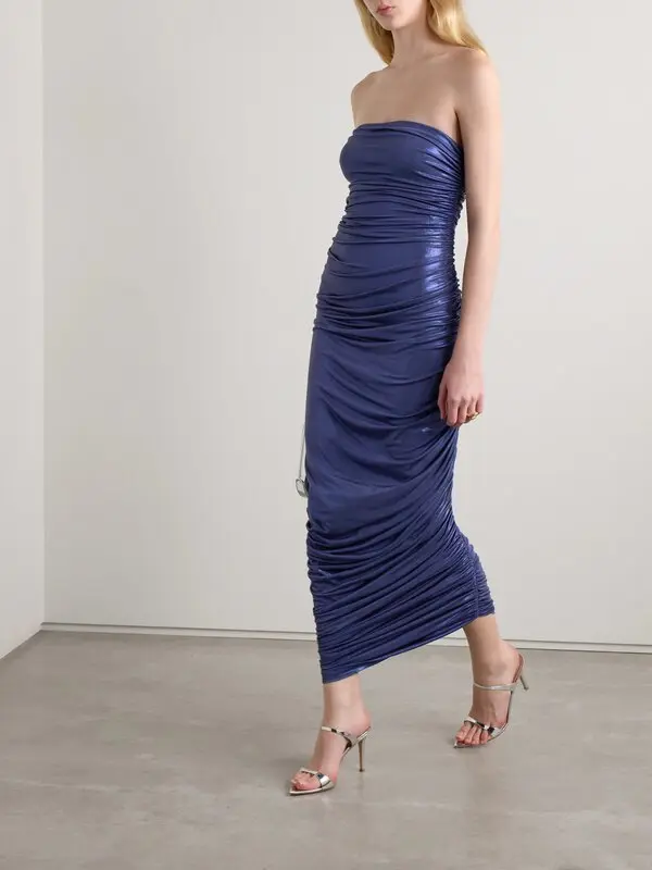 Norma Kamali Diana Strapless Gown