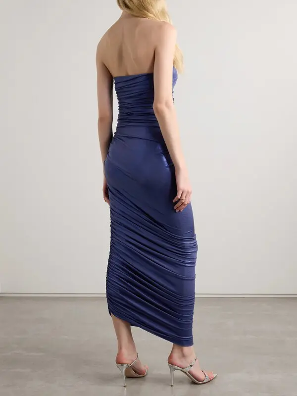 Norma Kamali Diana Strapless Gown