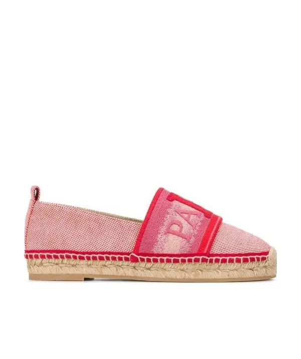 ROGER VIVIER Embellished Espadrilles - Pink