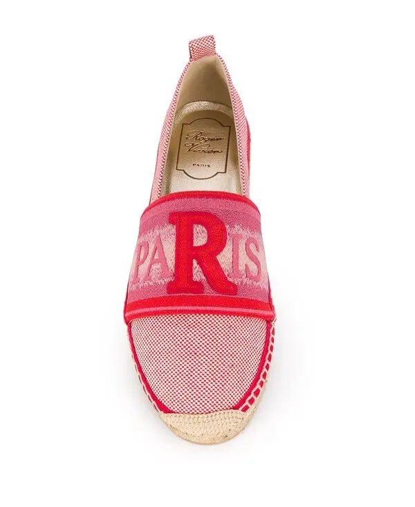 ROGER VIVIER Embellished Espadrilles