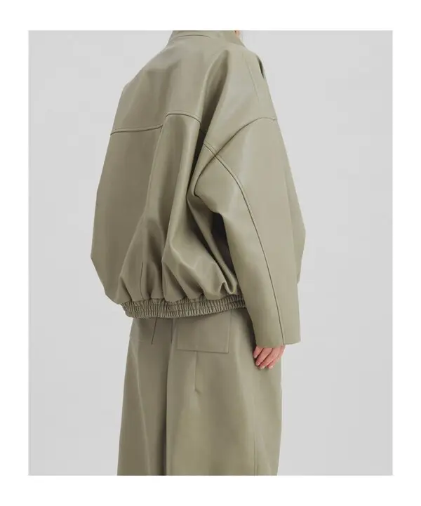 THE FRANKIE SHOP Veren Panelled Bomber Jacket