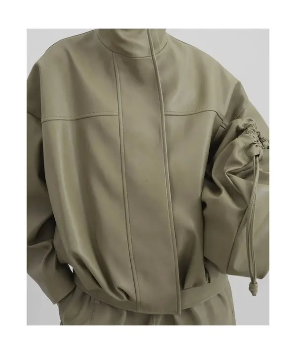 THE FRANKIE SHOP Veren Panelled Bomber Jacket