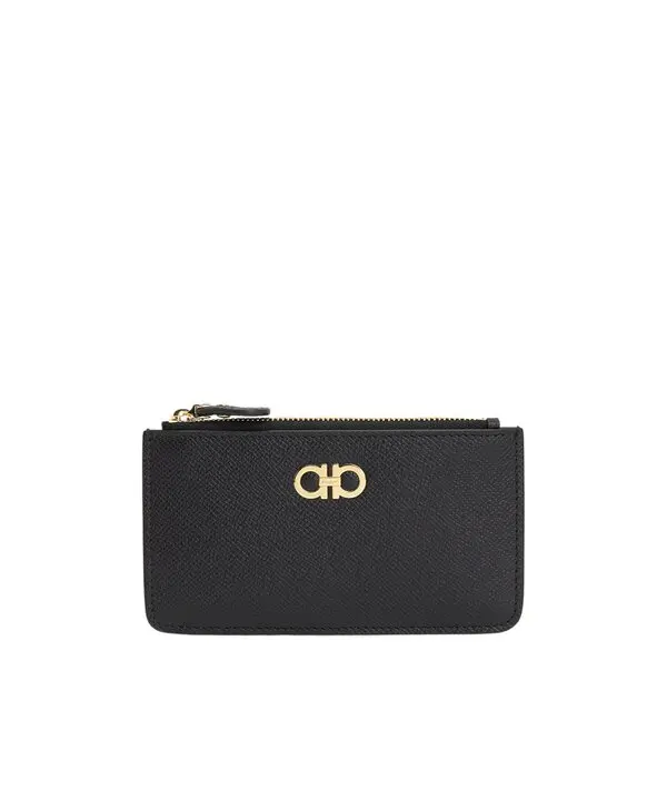 FERRAGAMO Zip Card Bag Wallet
