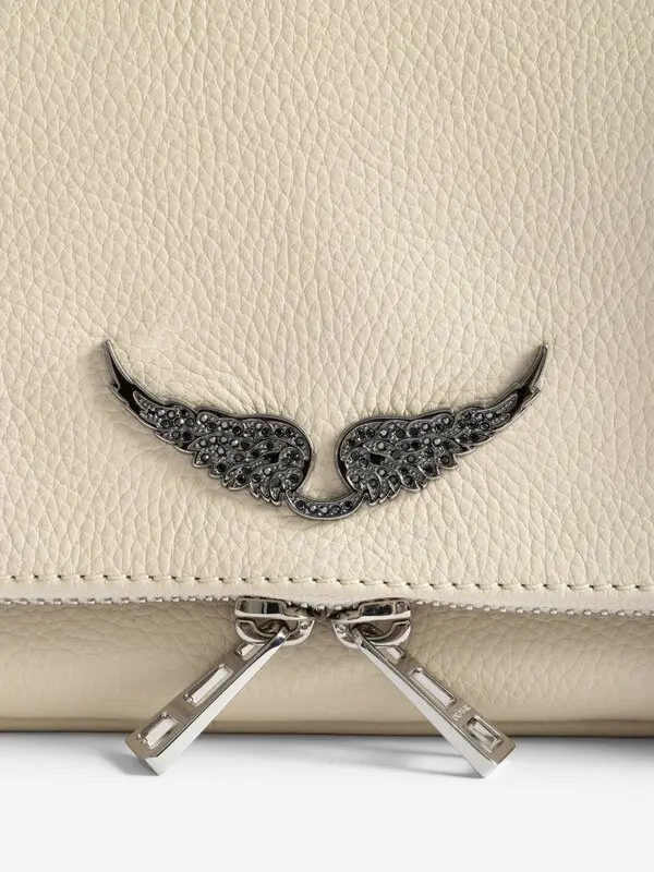 Zadig&Voltaire Rock Logo Plaque Clutch Bag - Flash