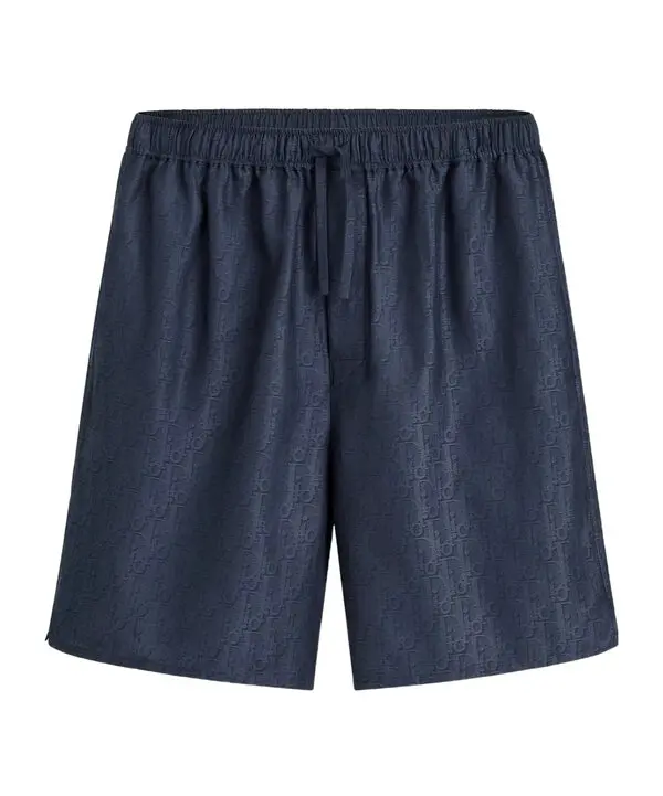 Dior Oblique Shorts - Blue