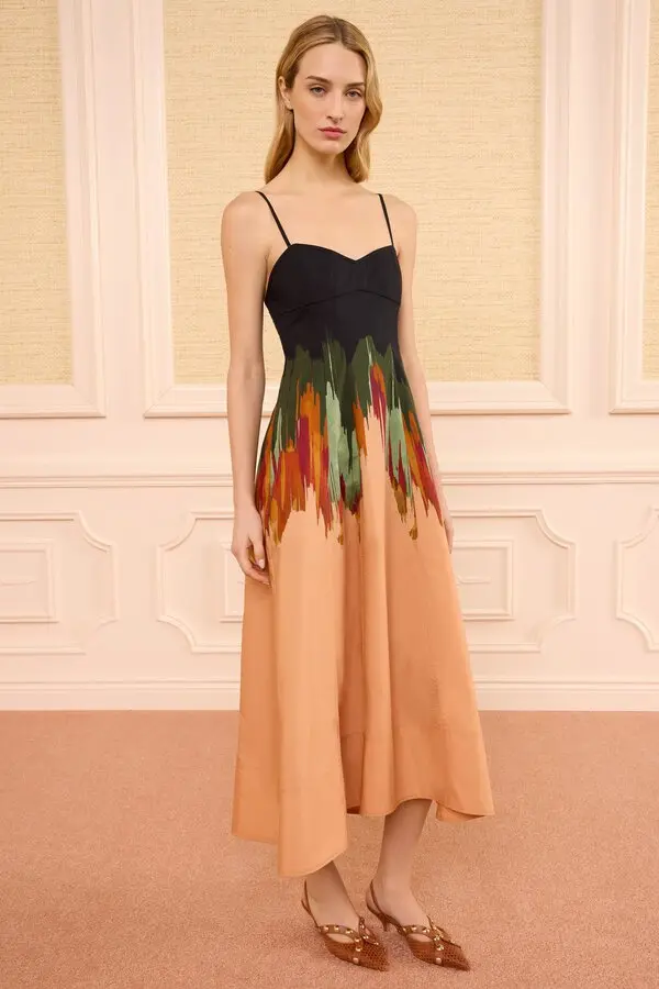 Ulla Johnson Fiora Cami Cotton Dress - Agate