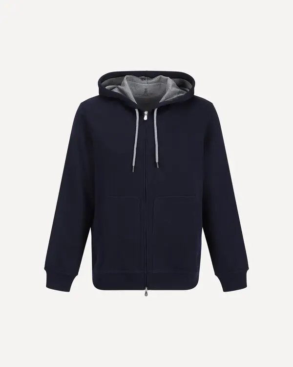 Brunello Cucinelli Full Zip Hoodie