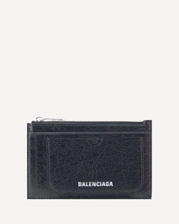Balenciaga Superbusy Card Holder - Black
