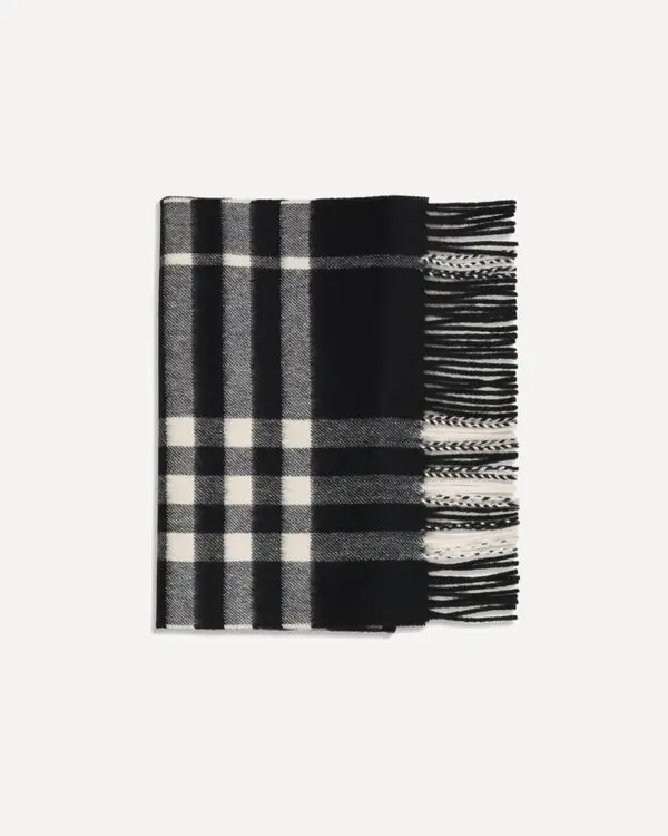 Burberry Embroidered Cashmere Scarf