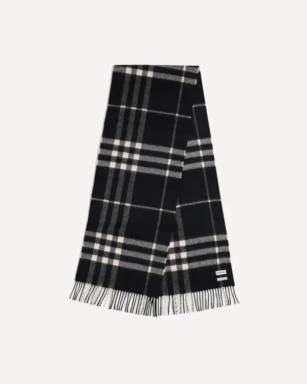 Burberry Embroidered Cashmere Scarf