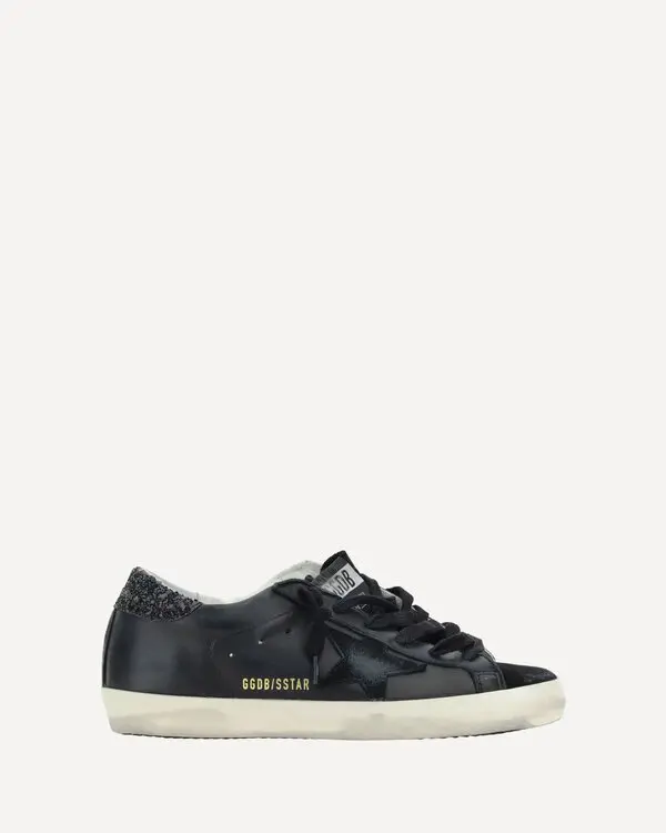 GOLDEN GOOSE Super Star Sneakers - Black
